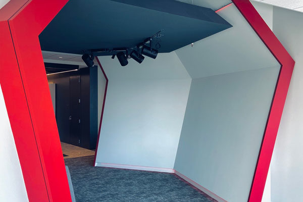 The USG Headquarters Painting & Wallcovering | Hester Painting