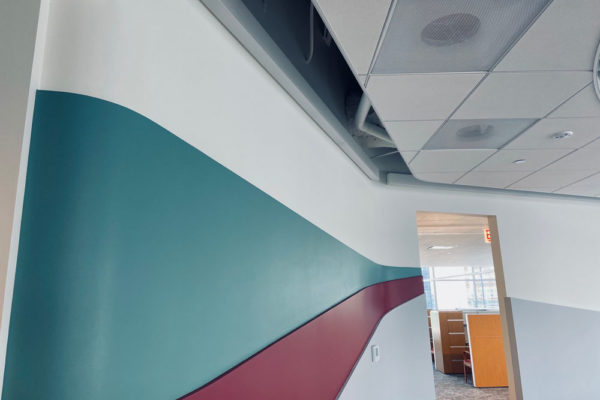 The USG Headquarters Painting & Wallcovering | Hester Painting